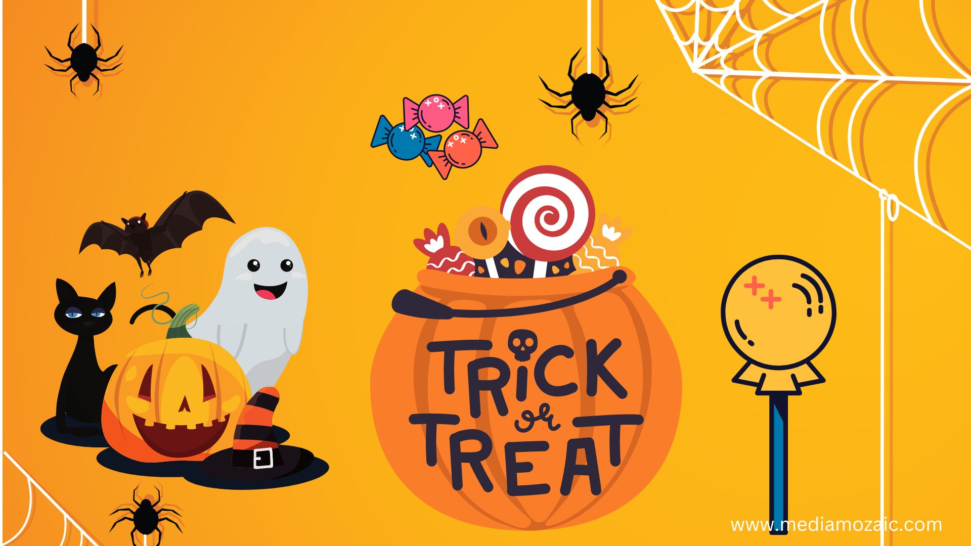 Spooky & Cute Halloween Computer Backgrounds 🎃 - Media Mozaic