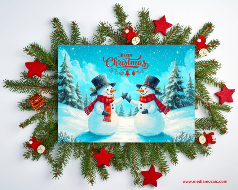 Printable Christmas Cards | Merry Christmas Cards for Printing | Free ...