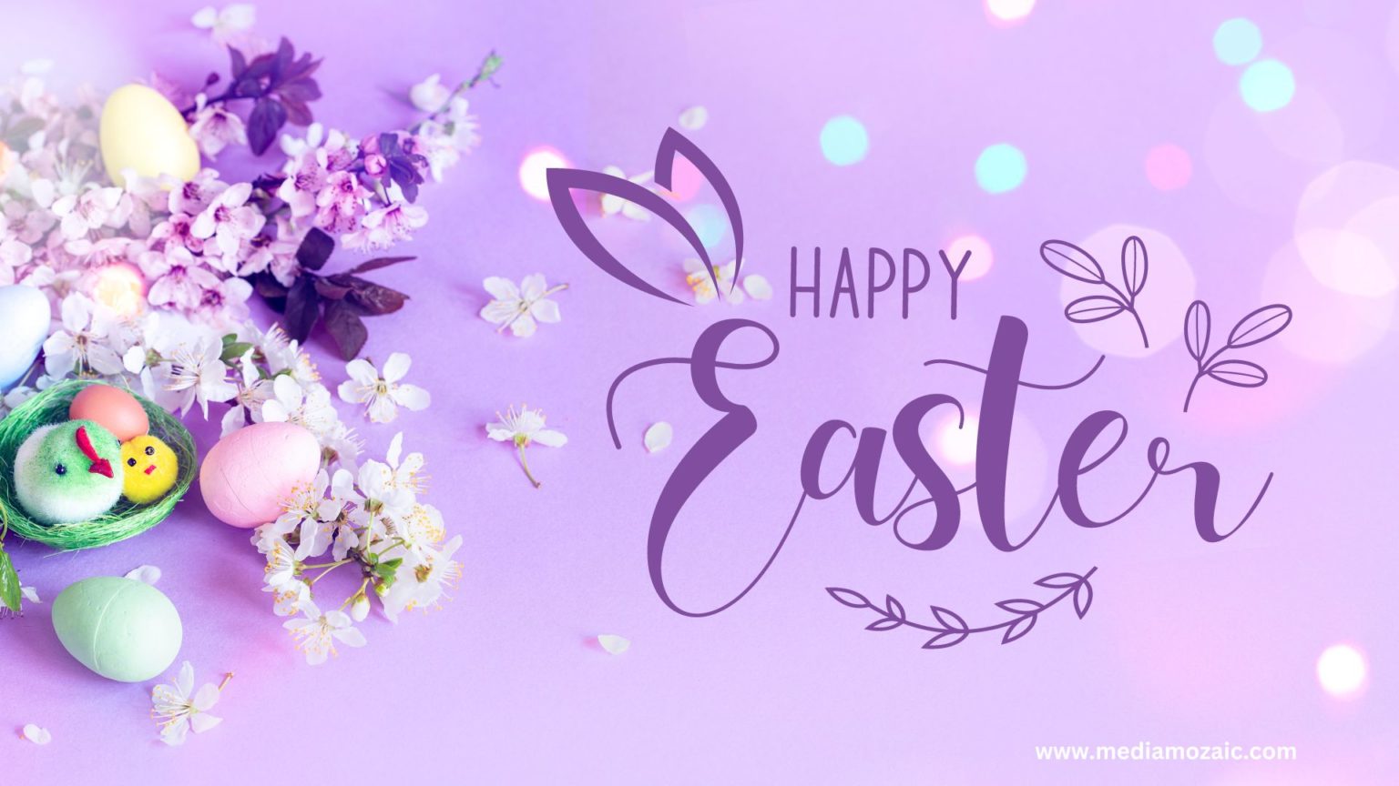 Happy Easter Backgrounds 2025 🐣 | Easter Wallpapers - Media Mozaic