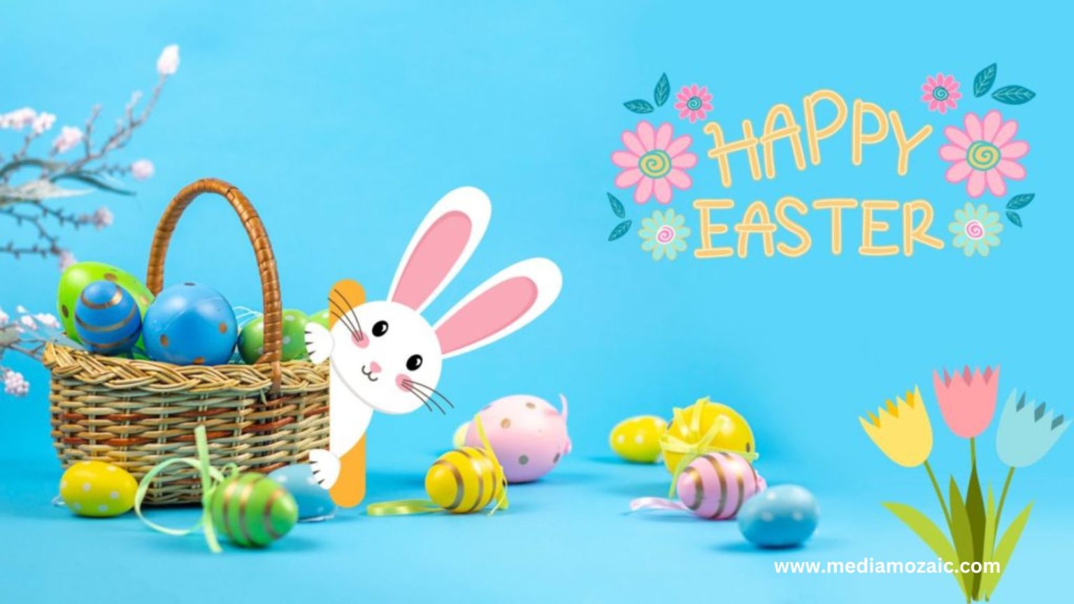 Happy Easter Backgrounds 2025 🐣 | Easter Wallpapers - Media Mozaic