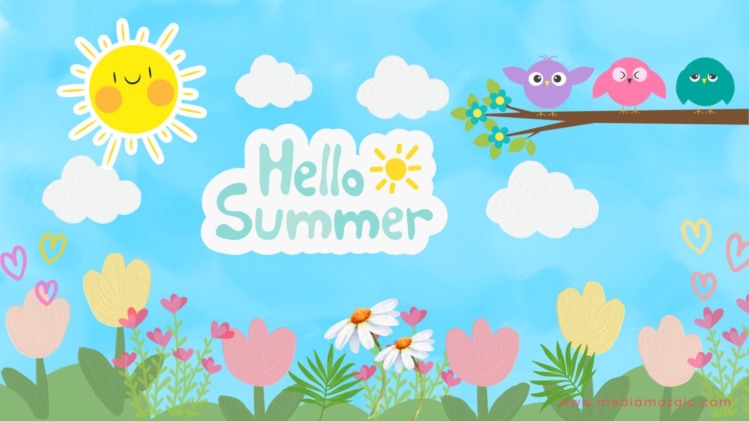 Summer Wallpapers Desktop | Cute Summer Wallpaper Laptop - Media Mozaic