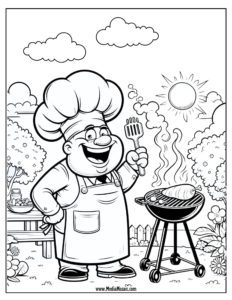 28 Free Printable Summer Coloring Pages (PDF Printables) - Media Mozaic