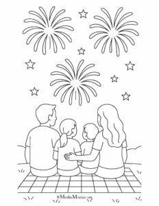 23 Printable 4th of July Coloring Pages 🇺🇸(PDFs) - Media Mozaic