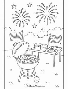 23 Printable 4th of July Coloring Pages 🇺🇸(PDFs) - Media Mozaic