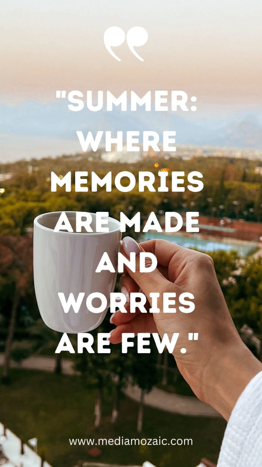 48 Beautiful Short Summer Quotes for Sunny Moods, & Vacation ...