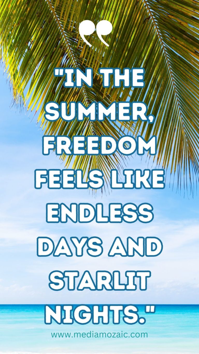 48 Beautiful Short Summer Quotes for Sunny Moods, & Vacation ...