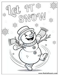 7 Cute Printable Snowman Coloring Pages (Free Christmas Downloads) ⛄️ ...