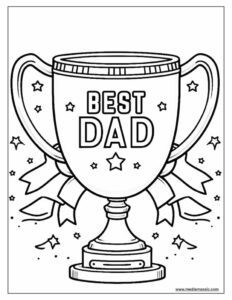 10 Free Fathers Day Coloring Pages (PDF Printables) - Media Mozaic