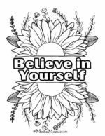9 Free Printable Mental Health Coloring Pages for Mindfulness & Stress ...