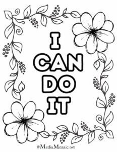 9 Free Printable Mental Health Coloring Pages for Mindfulness & Stress ...